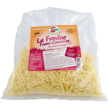 Fromage Râpé Fondue aux 3 Fromages | CONSTANT Fromages et Sélections