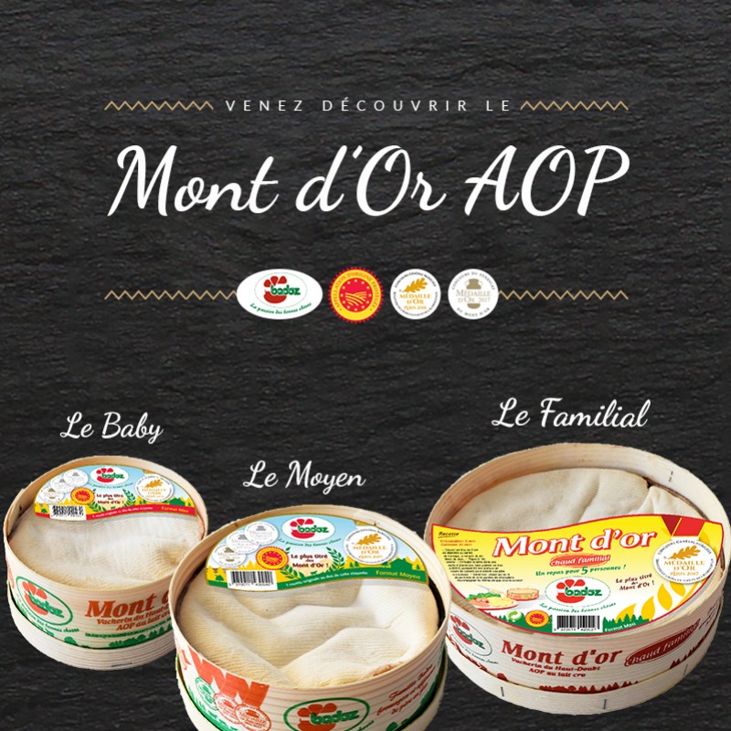 Le Mont d'Or AOP | CONSTANT Fromages et Sélections